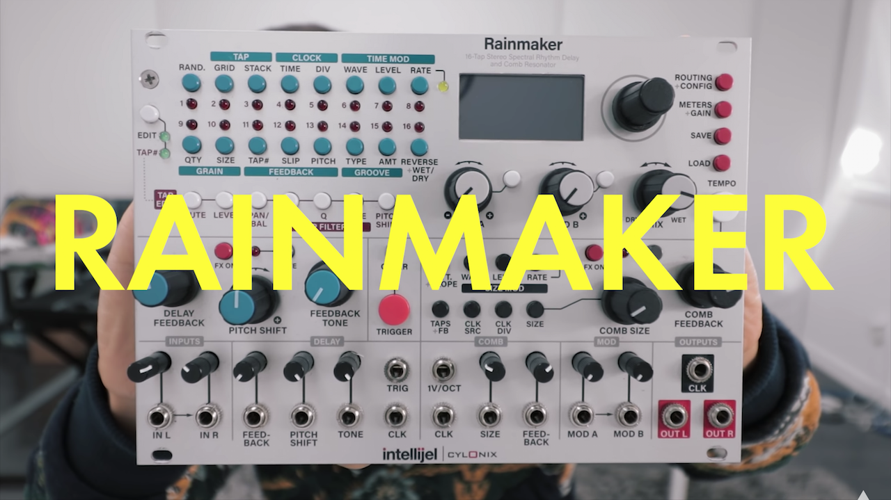 Intellijel - Rainmaker Modular Delay Effect Resonator – OPEN FORMAT