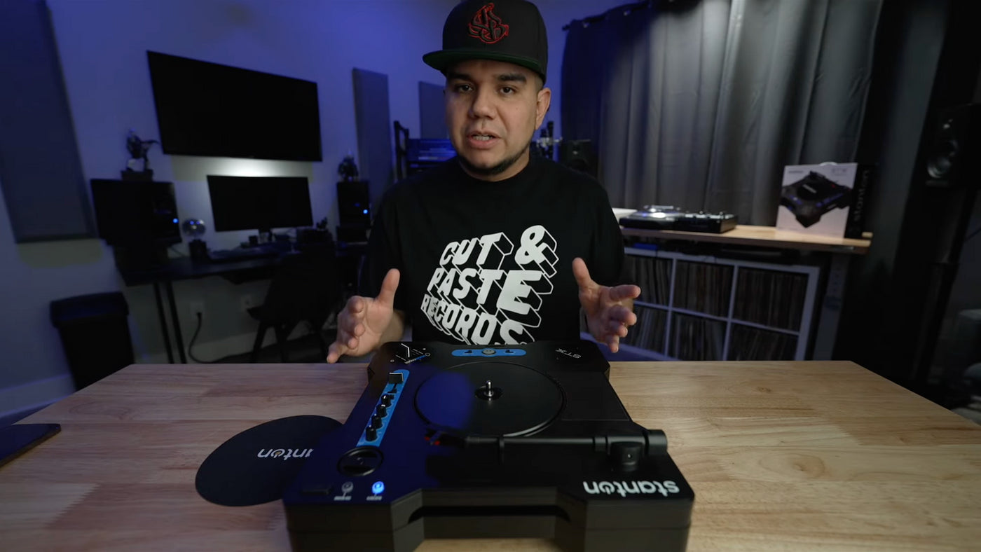 Stanton STX Portable Scratch Turntable Review by Swiftstyle - OPEN FORMAT